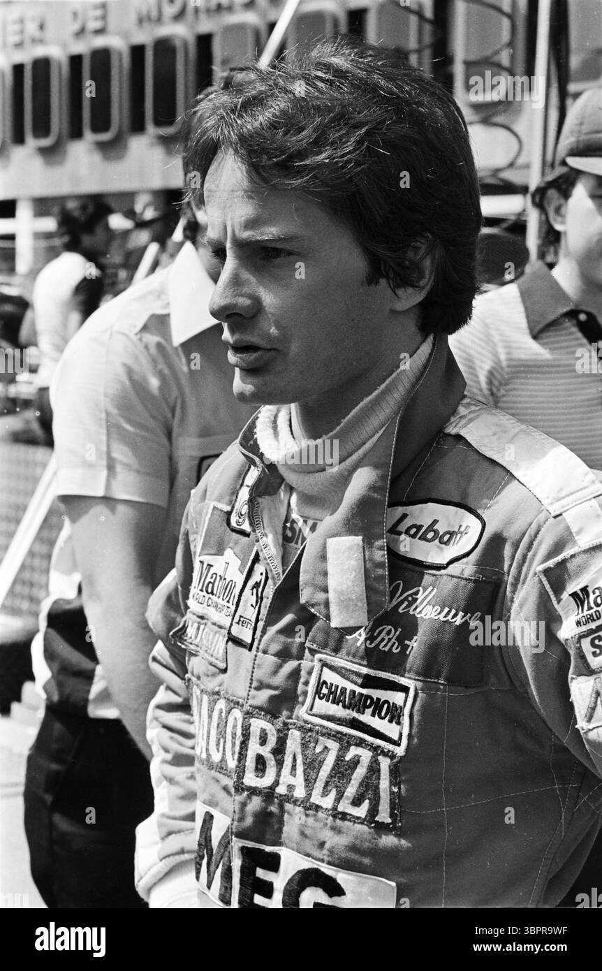 1979 Gilles Villeneuve - Scuderia Ferrari SpA SEFAC - F1 - Monaco Grand ...