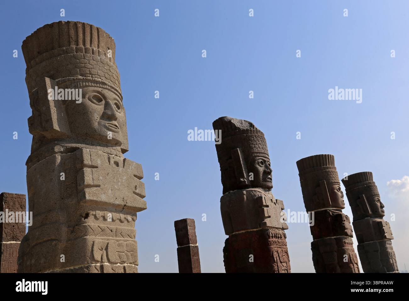Central America Mexico - Tula de Allende Archaeological Park Temple of ...