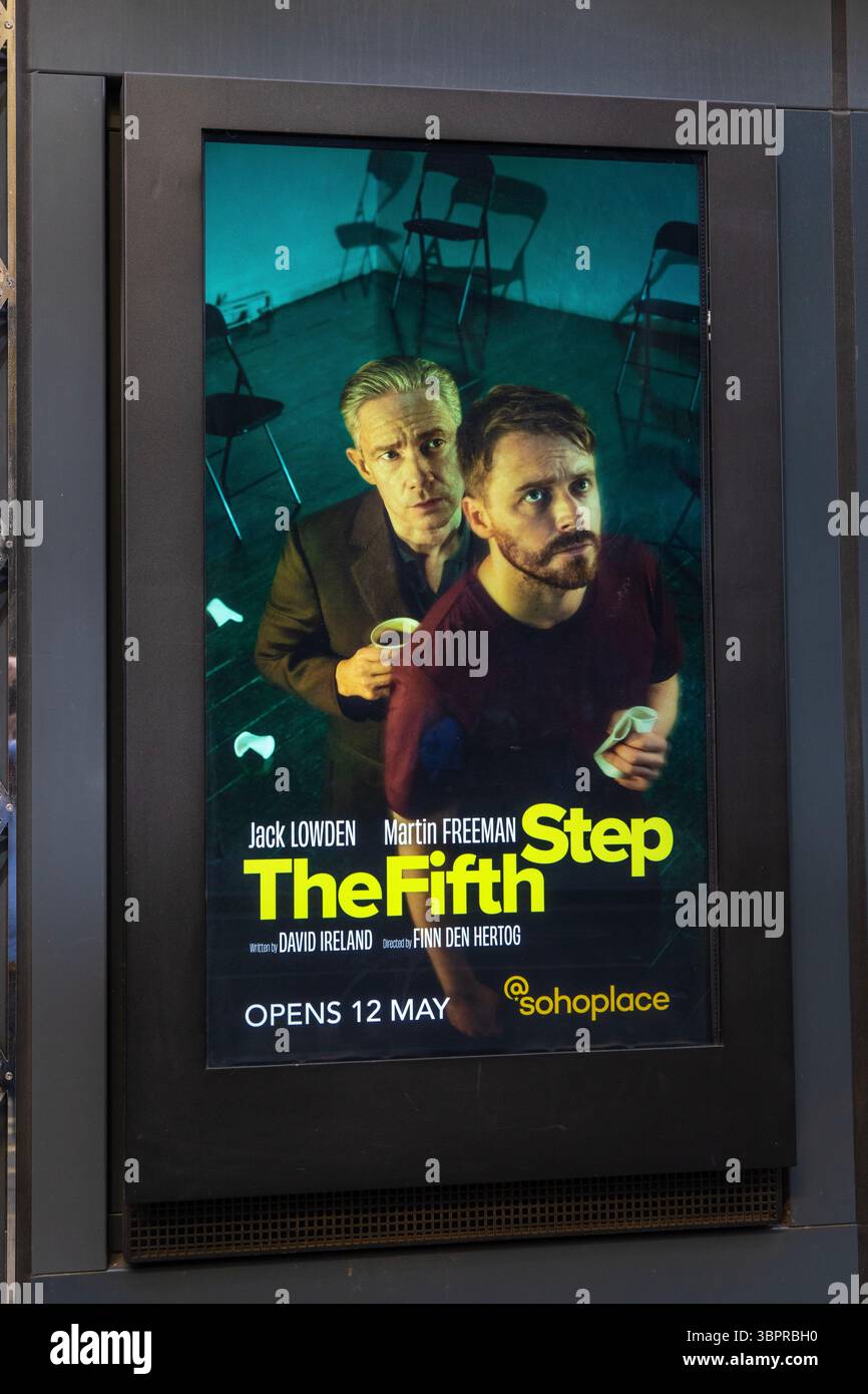 London, UK - April 8th 2025: A poster in central London, UK ...