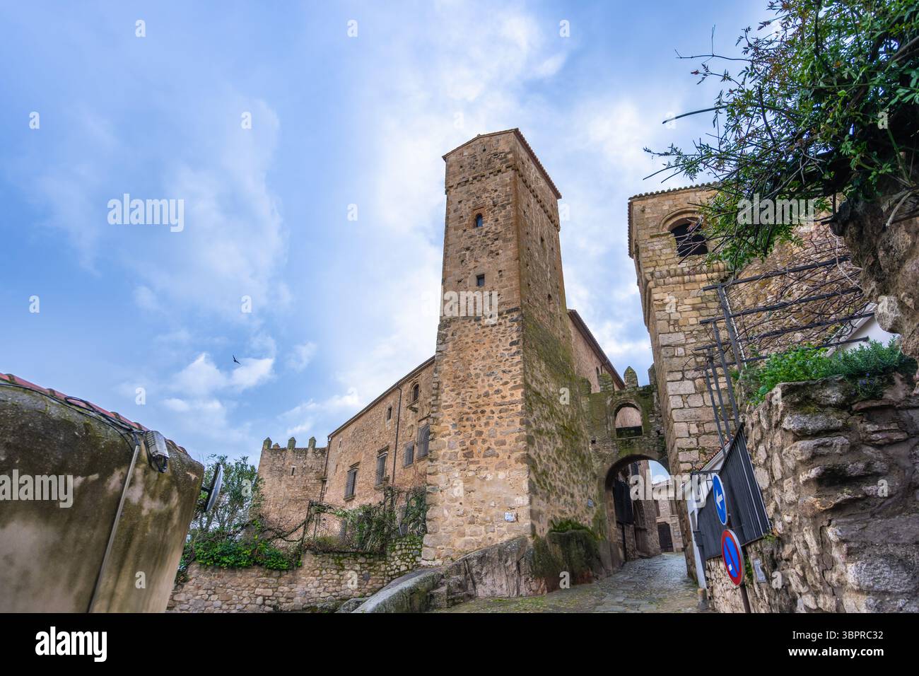 Explore the majestic castle fortress in Trujillo Spain, featuring ...