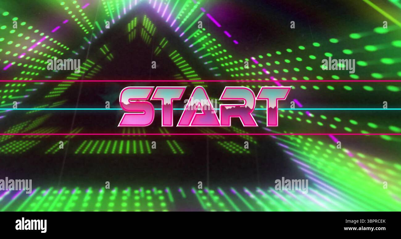 Start text over vibrant purple hi-res stock photography and images - Alamy