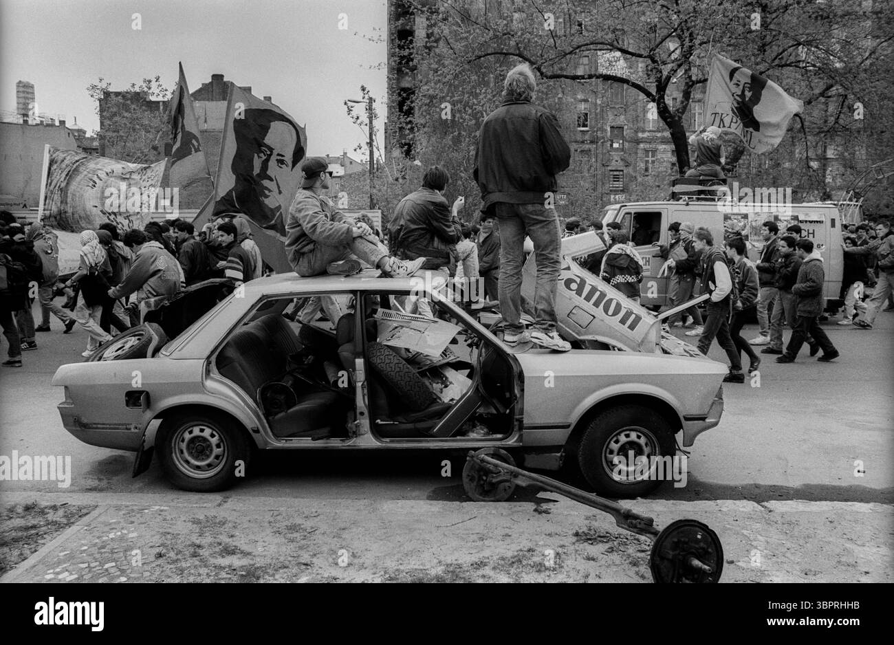 Erster Mai Deutschland, Berlin, 01.05.1992, 1. Mai 92, Alternative ...