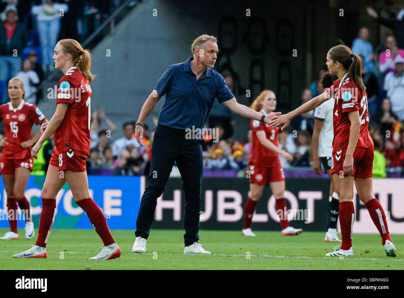 Mister Christian Wuck (Germany) during the UEFA Womens EURO 2025 Group ...