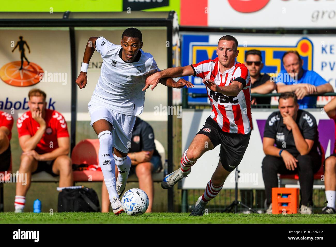 MAASLAND , 09-07-2025 , MVV 27 sportpark , season 2025 / 2026 , Dutch Keuken kampioen divisie ...