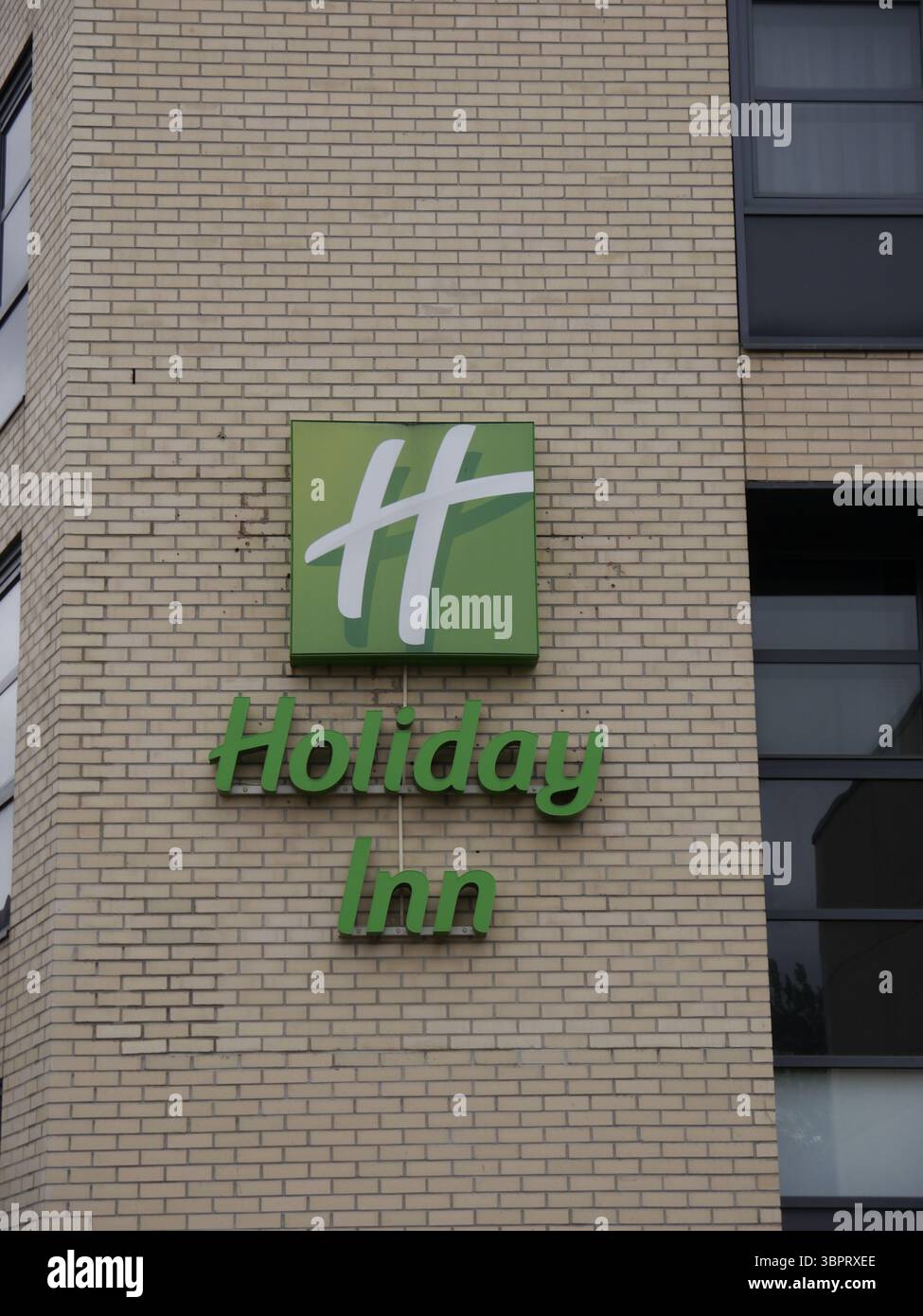 Holiday inn Corporate logo signs in York City centre in June 2025 ...