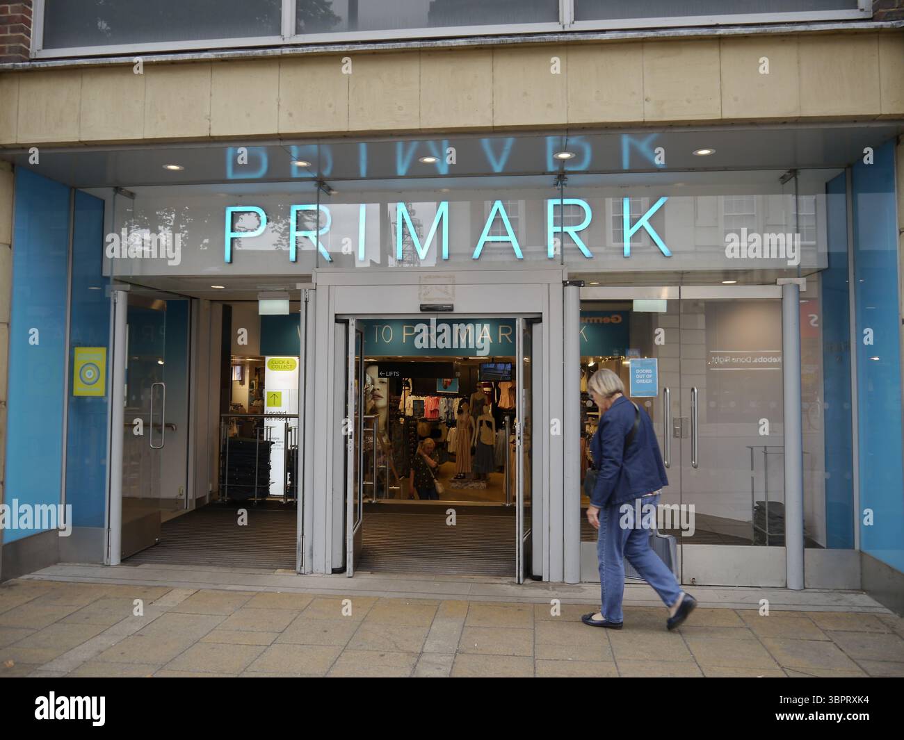 Primark Corporate logo signs in York City centre in June 2025 Editorial ...