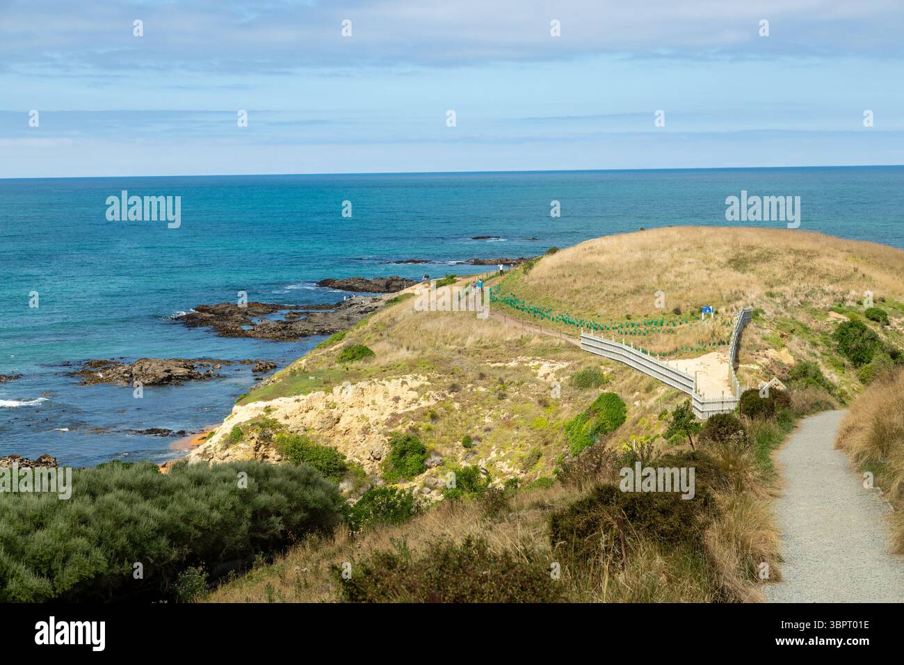 Katiki Point is the southern point of Moeraki Peninsula, Otago, South ...