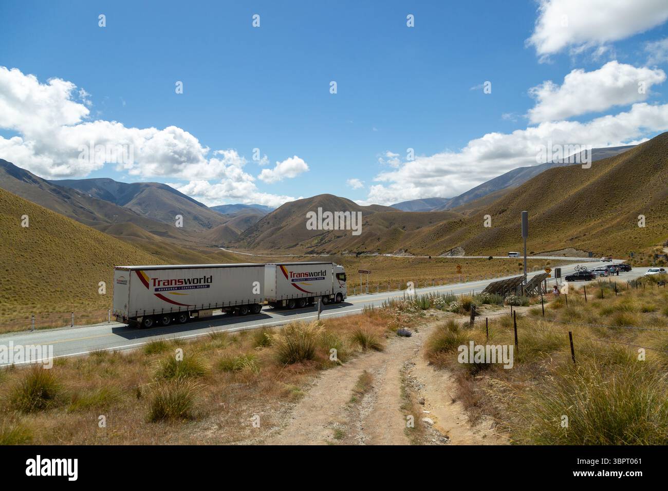 Lindis Pass is a scenic mountain pass located on State Highway 8 in ...