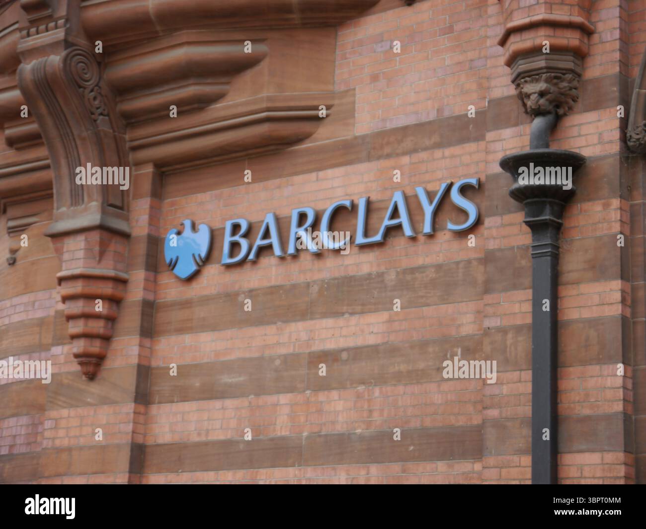 Barclays Bank Corporate logo signs in York City centre in June 2025 ...