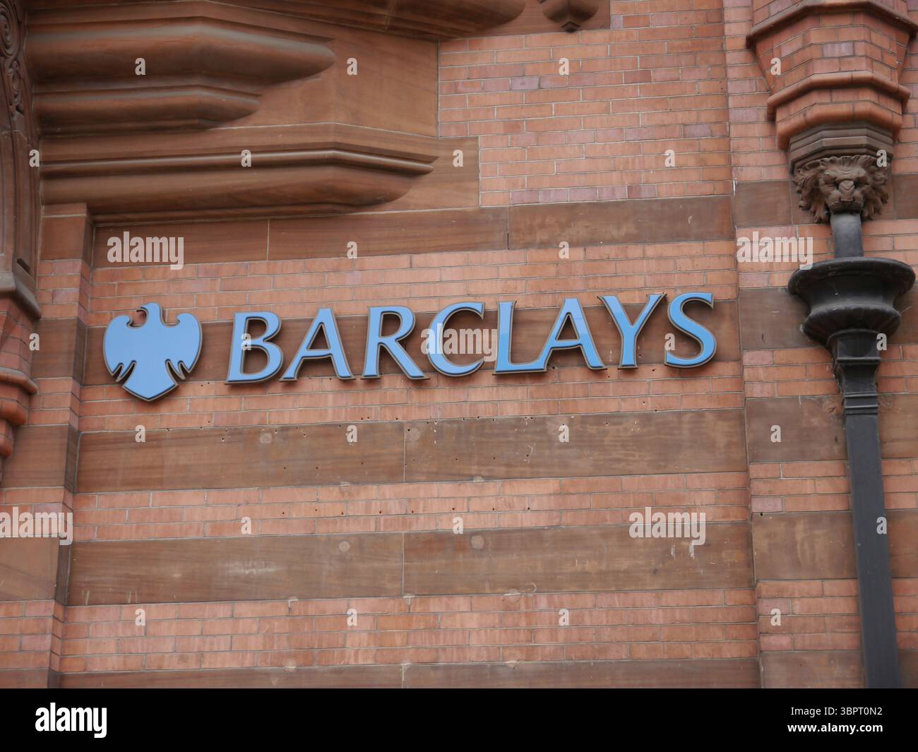 Barclays Bank Corporate logo signs in York City centre in June 2025 ...