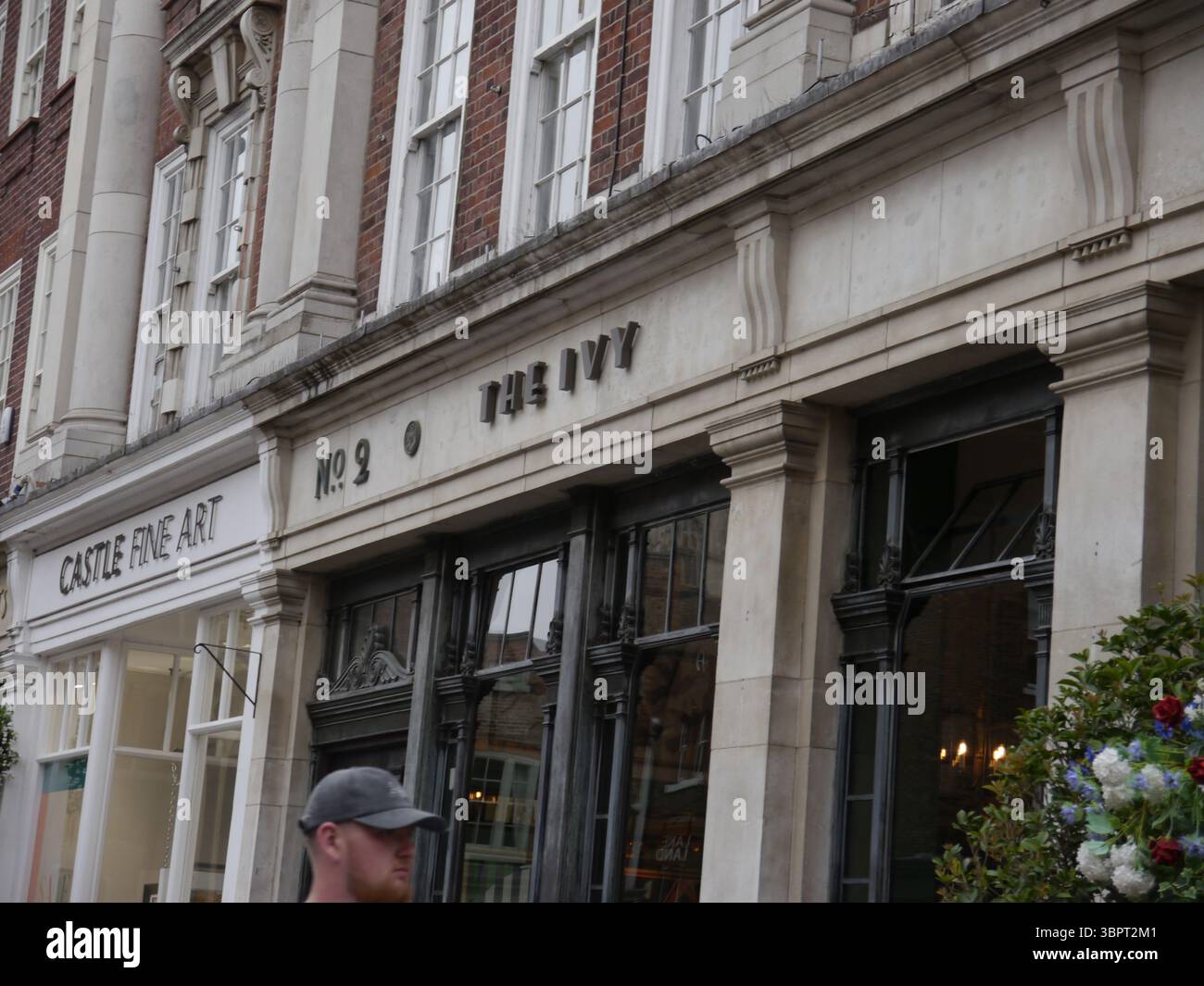 The Ivy York Corporate logo signs in York City centre in June 2025 ...