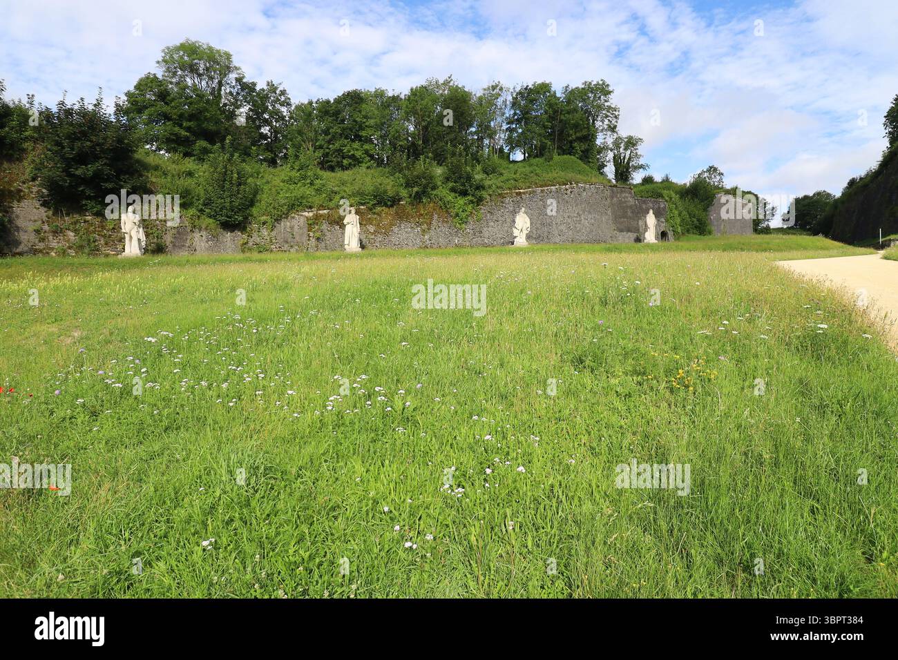 Statues of Marshals, city of Verdun, Meuse department, France Stock ...