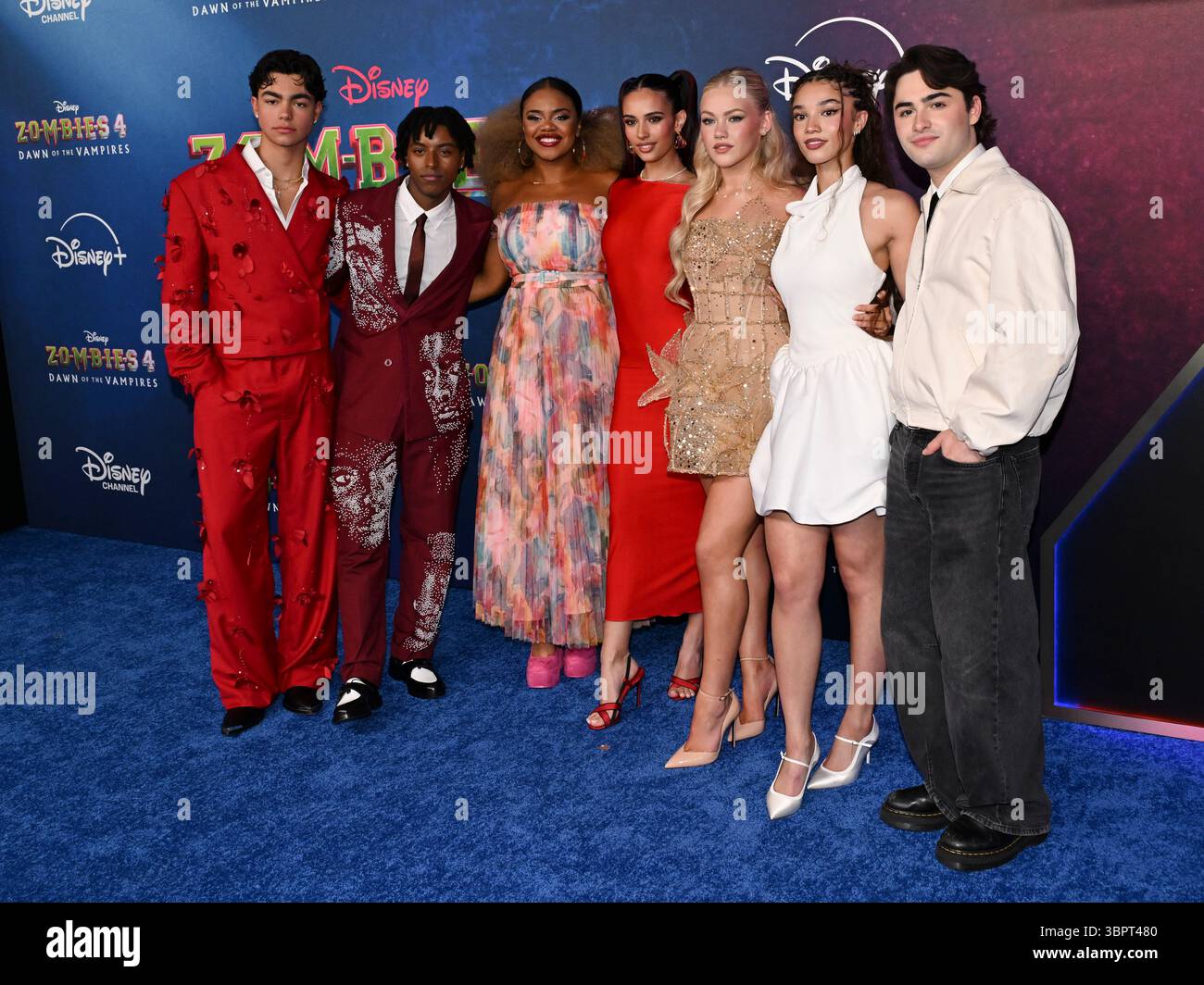 08 July 2025 - Hollywood, California - (L-R) Malachi Barton, Mekonnen ...