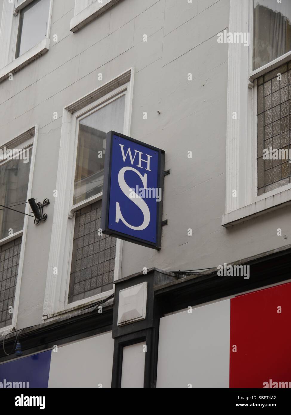 WHSmith’s Corporate logo signs in York City centre in June 2025 ...