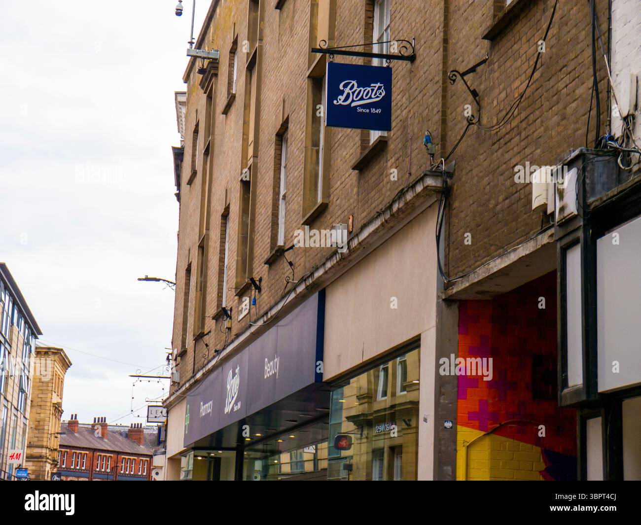 WHSmith’s Corporate logo signs in York City centre in June 2025 ...