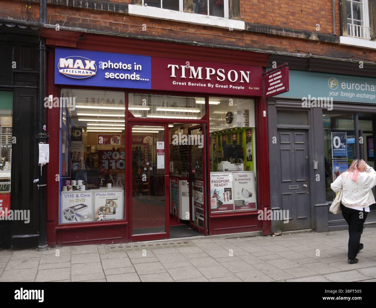 Timpsons, Shoe repairs Max Spielmann photos in seconds Corporate logo ...