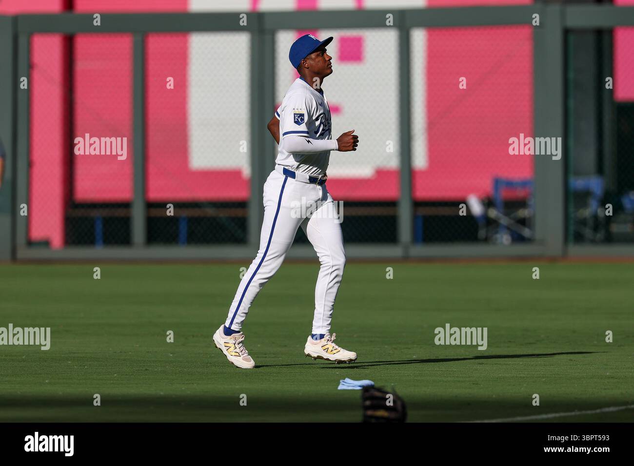 July 8, 2025: Kansas City Royals second baseman Tyler Tolbert (2) is ...