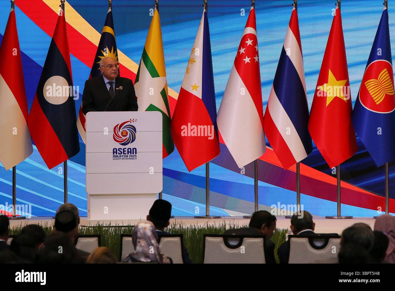 Ahmed Attaf the Minister of State, Foreign Affairs, National Community ...
