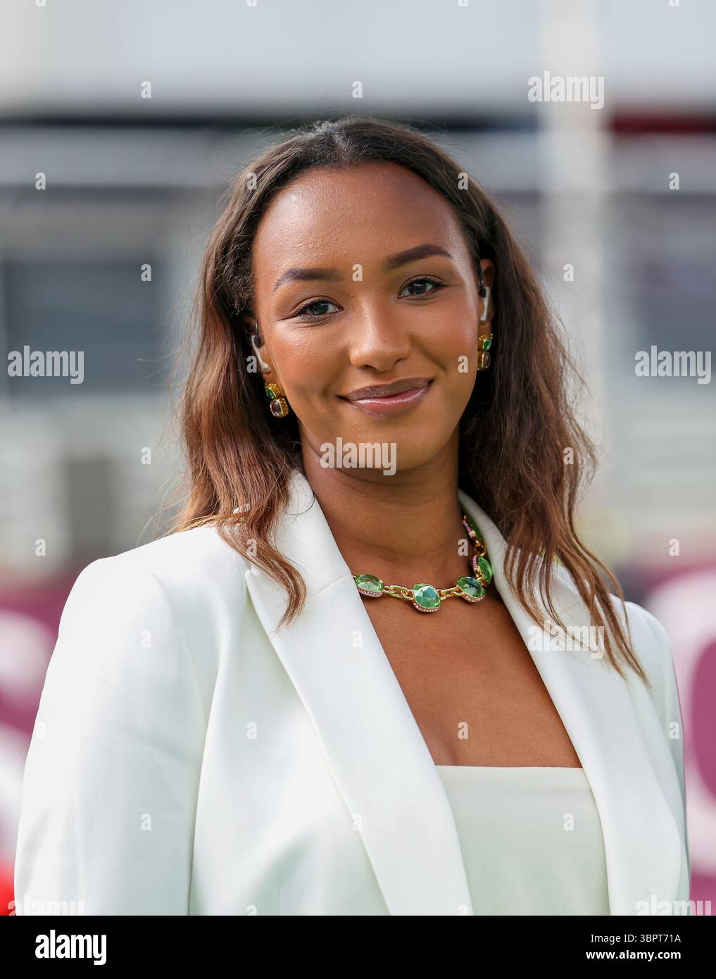 Sky Presenter Naomi Schiff during the FORMULA 1 QATAR AIRWAYS BRITISH ...