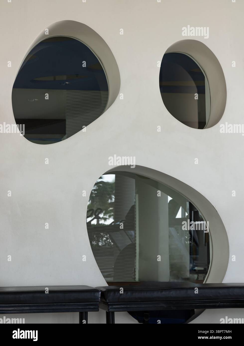 Bangkok, Thailand - Jan 18, 2025 - Glass wall scary shape, Glass ...