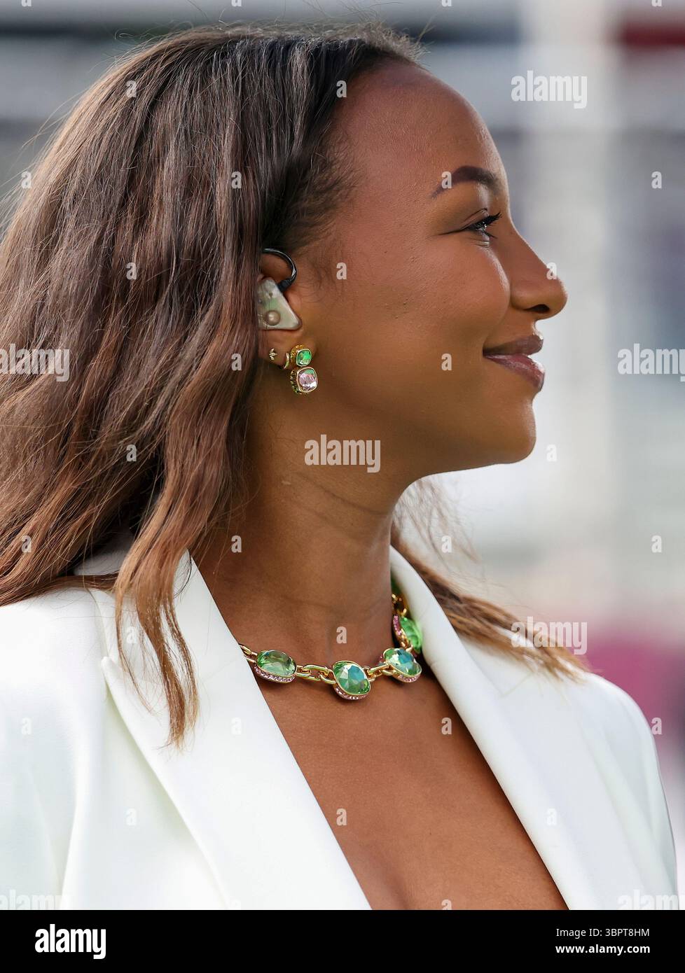 Sky Presenter Naomi Schiff during the FORMULA 1 QATAR AIRWAYS BRITISH ...