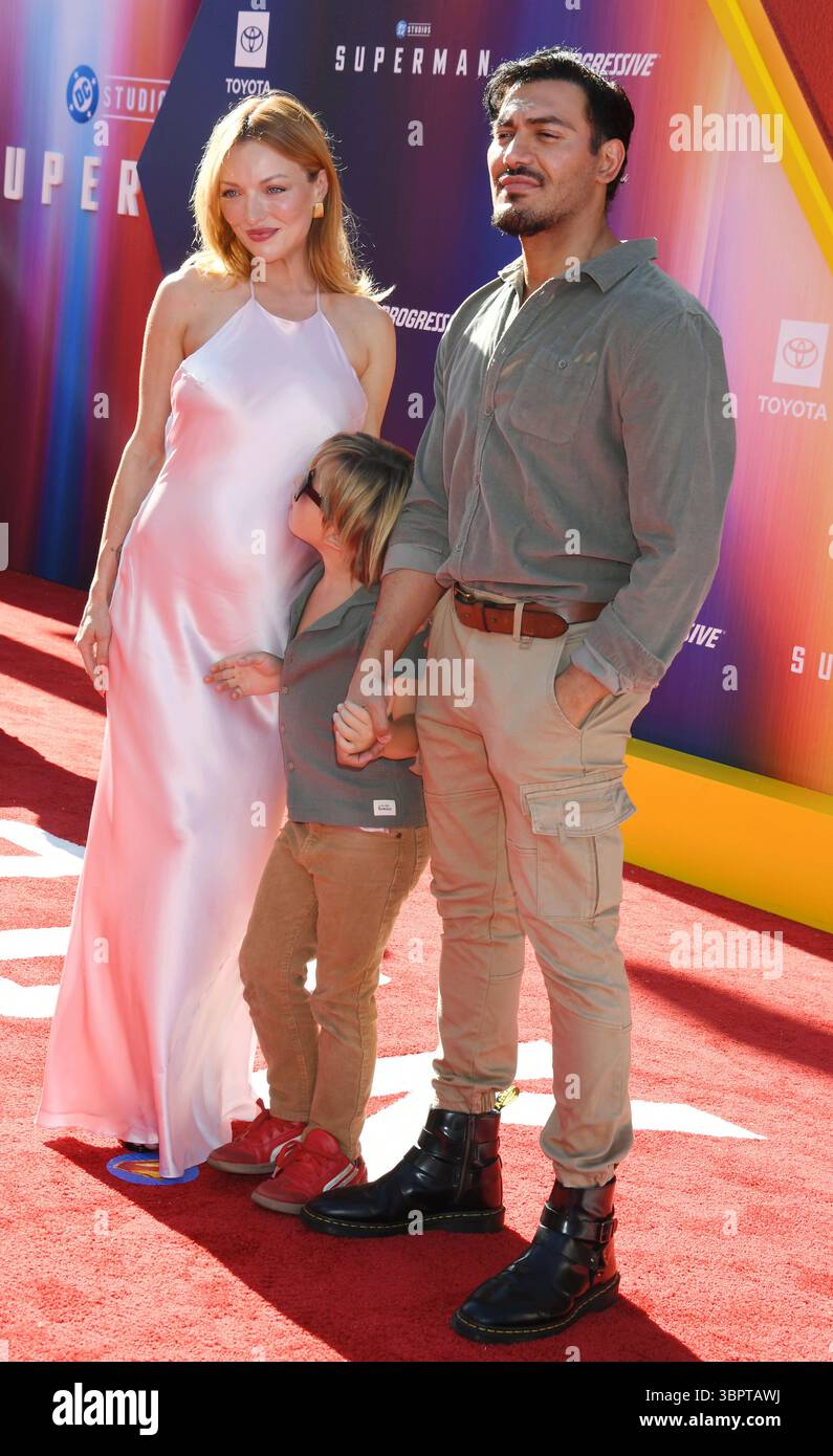 HOLLYWOOD, CALIFORNIA - JULY 07: (L-R) Francesca Eastwood, Titan Wraith ...