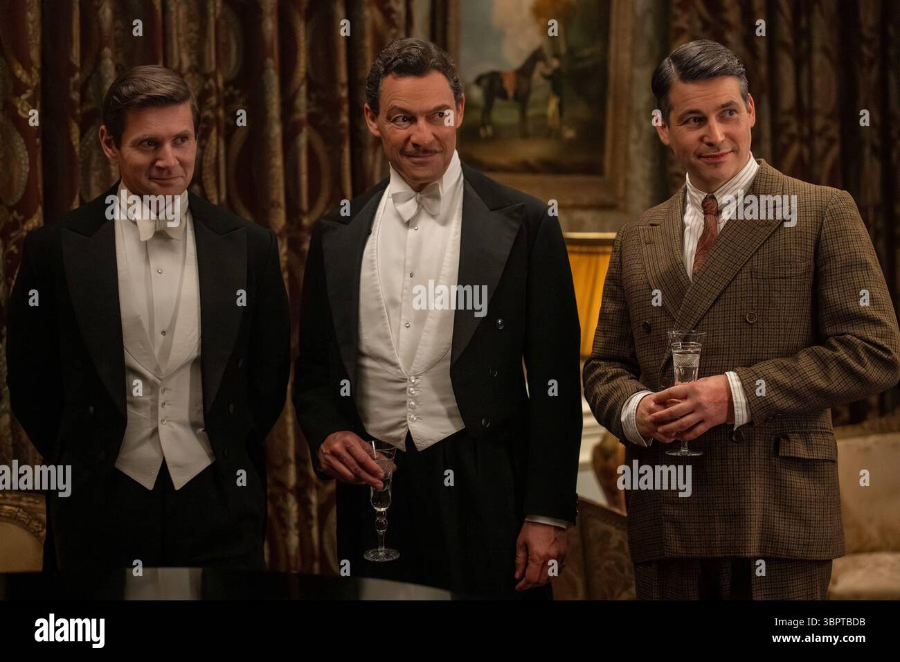Downton Abbey: The Grand Finale (2025) Allen Leech stars as Tom Branson Dominic West as Guy ...