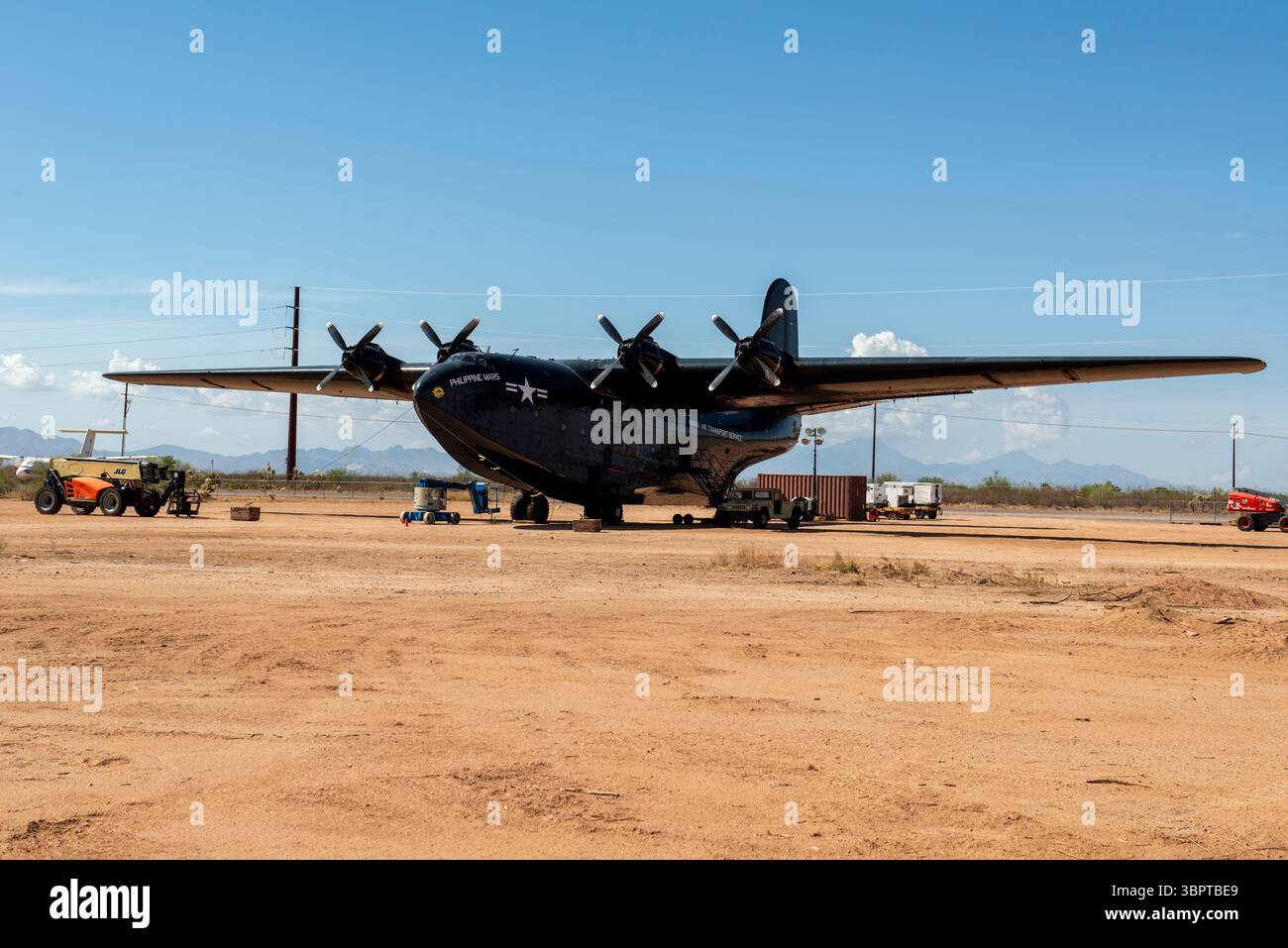 Martin JRM Mars Flying boat, a WWII era water bomber that served with ...