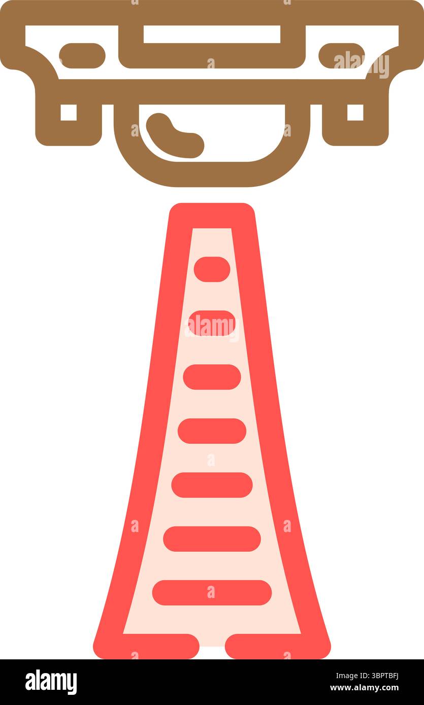 infrared sensor module color icon vector illustration Stock Vector ...