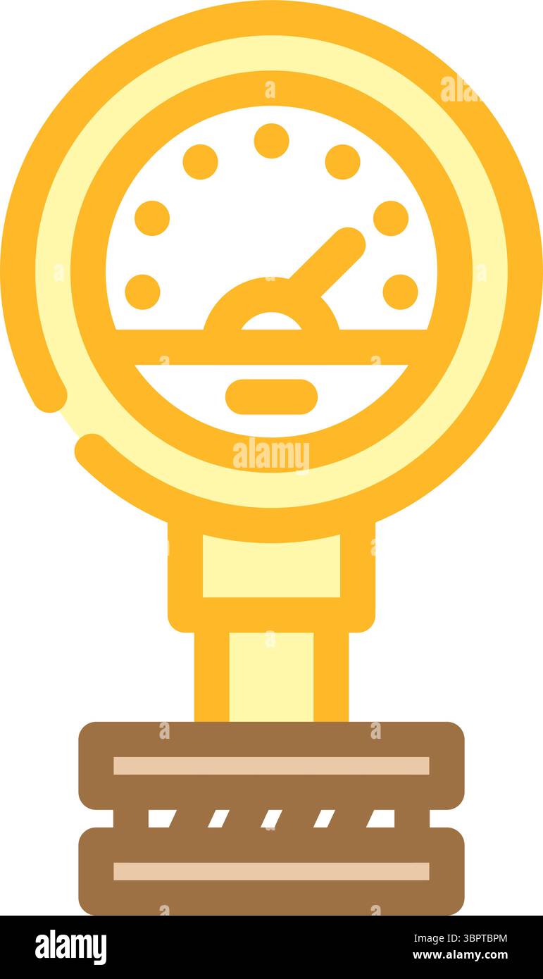 pressure sensor module color icon vector illustration Stock Vector ...