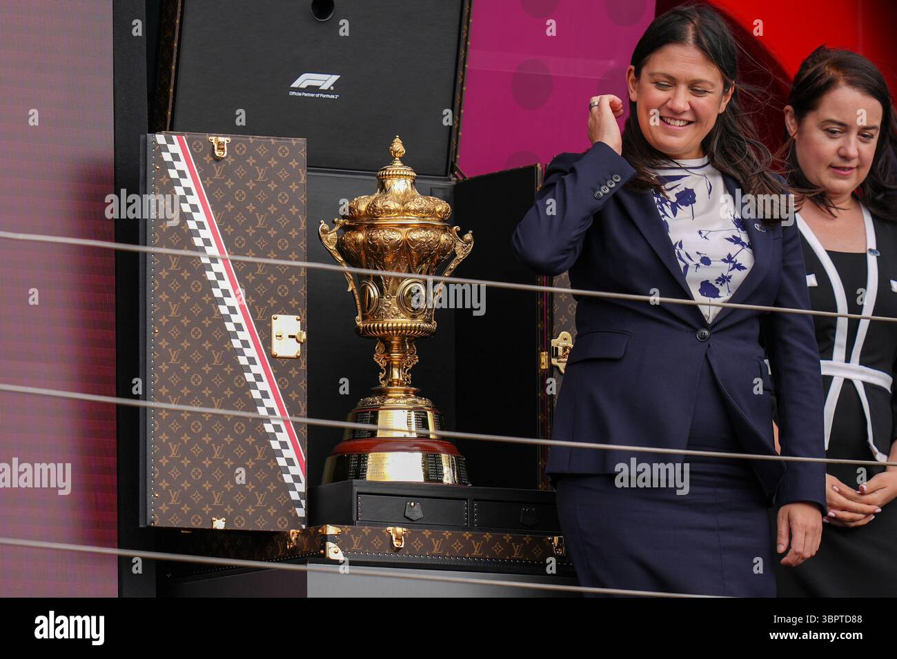 Louis Vuitton Trophy during the FORMULA 1 QATAR AIRWAYS BRITISH GRAND PRIX 2025 at the ...