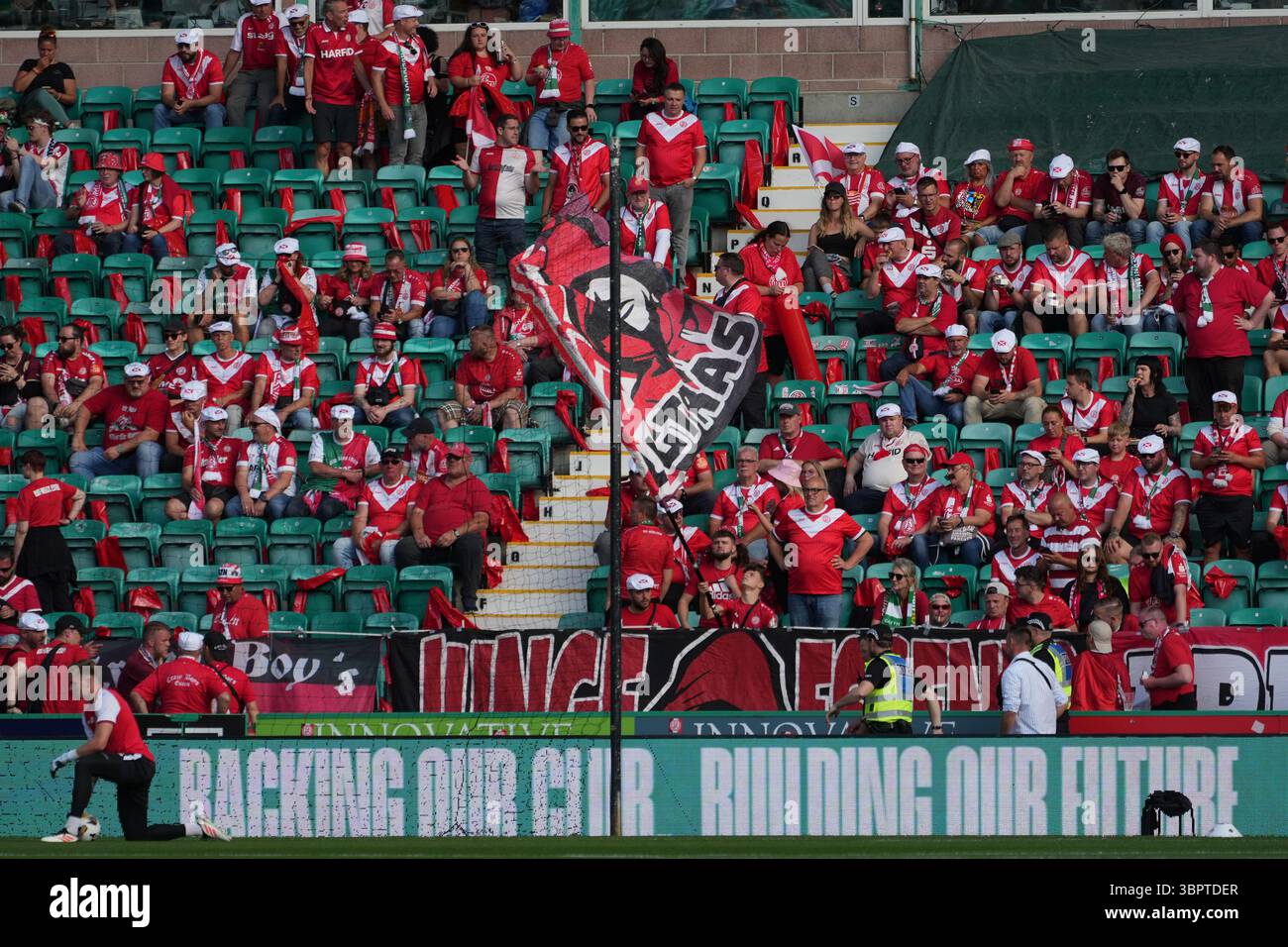 9th July 2025; Easter Road, Edinburgh, Scotland: Scottish Pre Season Football Friendly ...