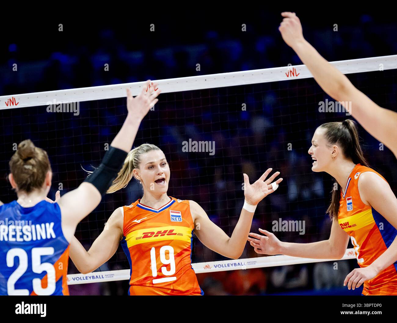 APELDOORN - Florien Reesink, Nika Daalderop and Marije ten Brinke of ...