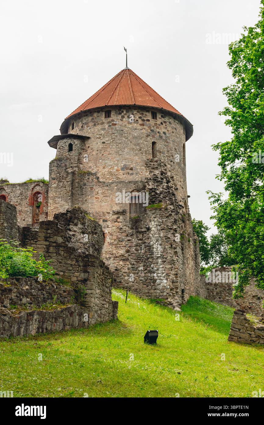 Cesis Medieval castle, the most iconic and best preserved medieval ...
