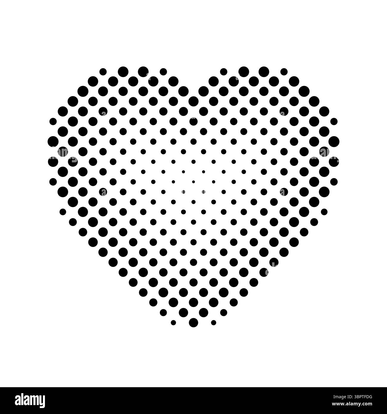 Heart shape. Black faded heart silhouette isolated on white background ...