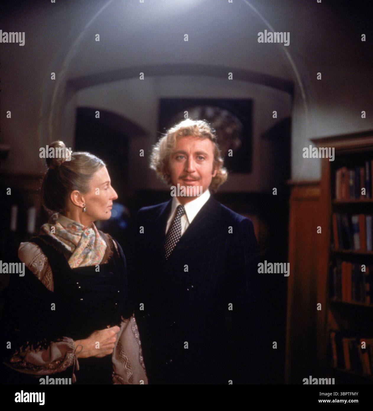 Cloris Leachman and Gene Wilder, "Young Frankenstein" 1974 / File ...