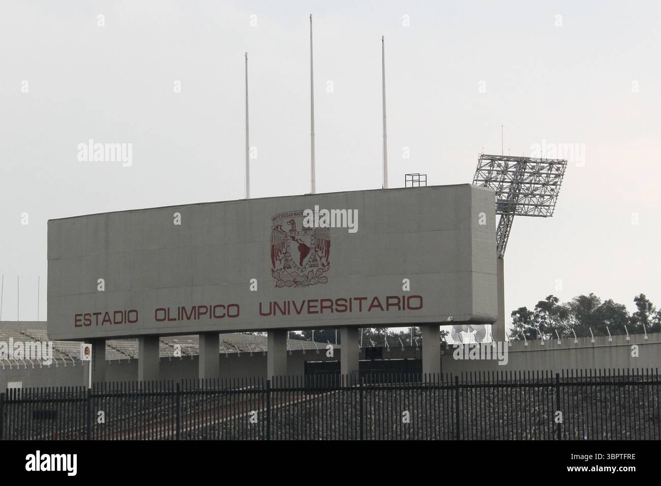 Mexico City, Mexico - Nov 3, 2024: The Estadio Olimpico Universitario ...
