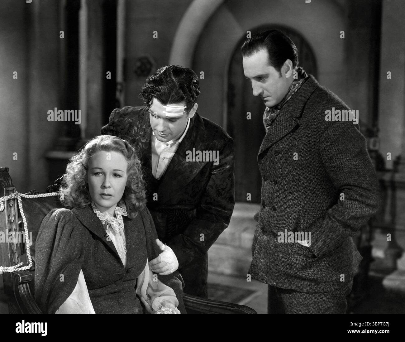 Wendy Barrie and Basil Rathbone, "Hound of the Baskervilles" 1939 ...