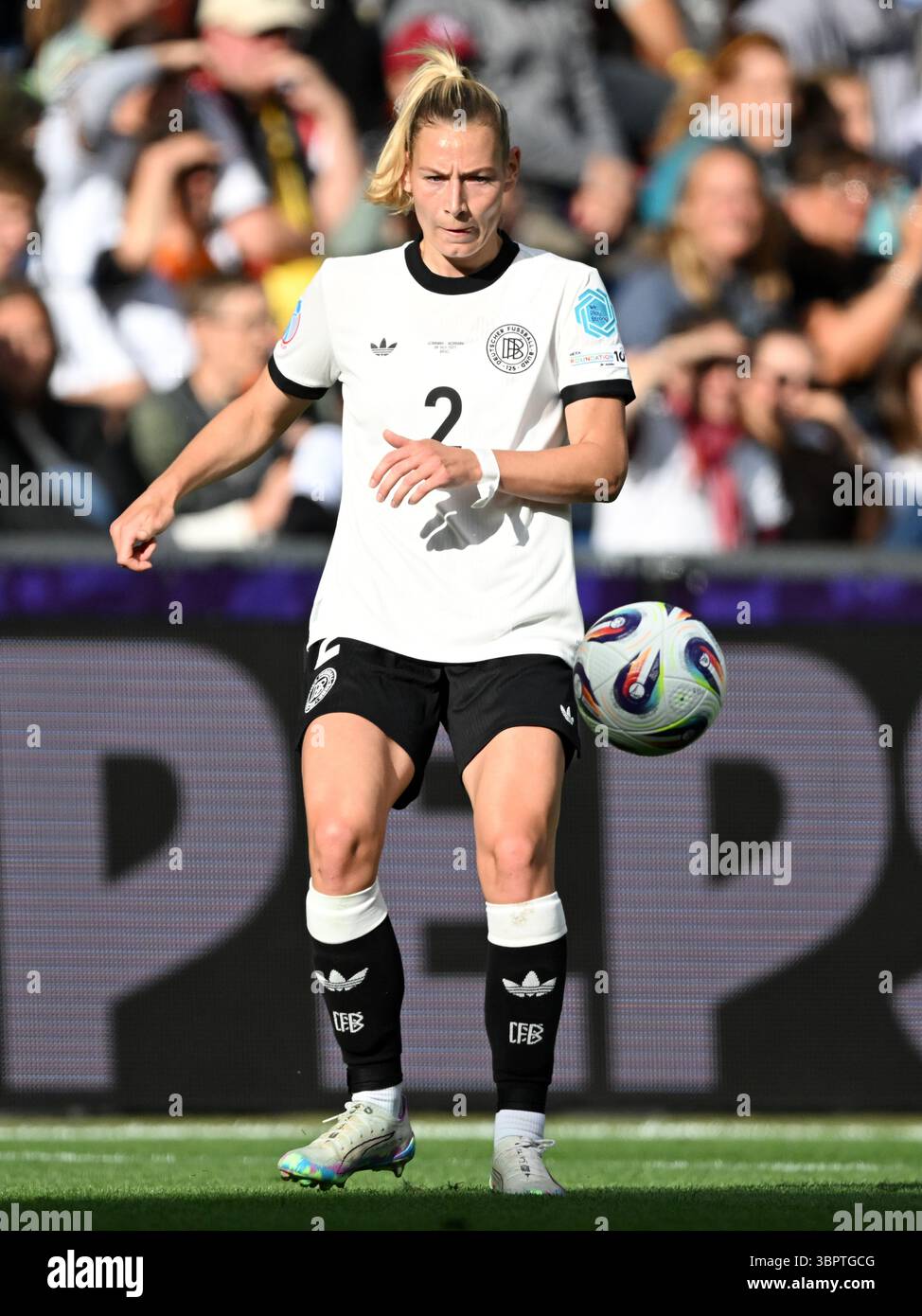 BASEL - Sarai Linder of Germany during the European Championship Group C match between Germany ...
