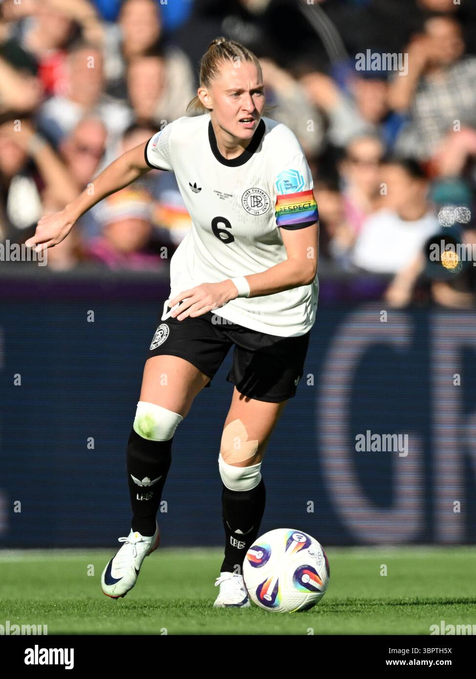 BASEL - Janina Minge of Germany during the European Championship Group ...