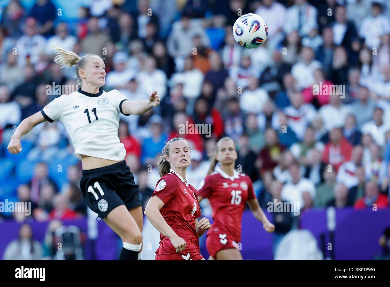 Thun, Schweiz. 08th July, 2025. v.l. Lea Schueller (Deutschland, 11 ...