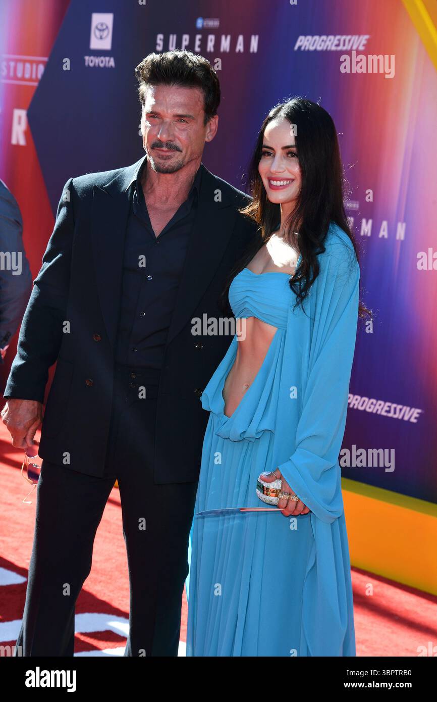 HOLLYWOOD, CALIFORNIA - JULY 07: Frank Grillo and San Nardi seen at the ...