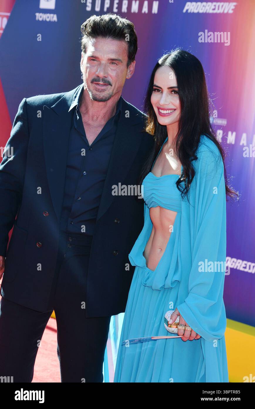 HOLLYWOOD, CALIFORNIA - JULY 07: Frank Grillo and San Nardi seen at the ...
