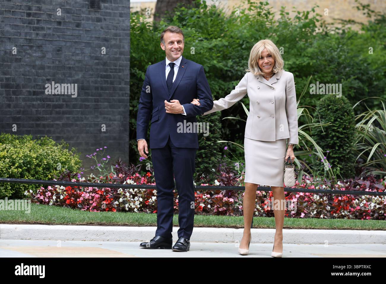London, UK. 09th July, 2025. LONDON, ENGLAND - JULY 9: French President ...