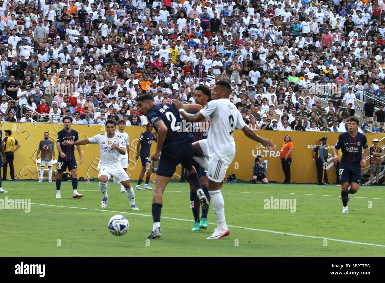 July 9, 2025, Nova Jersey, Nova Jersey, USA: (spo) psg vs real madrid: semi finals fifa club ...
