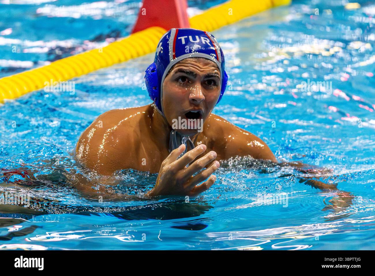 ISTANBUL, TURKEY - JULY 9 , 2025: U16 Men’s European Water Polo ...