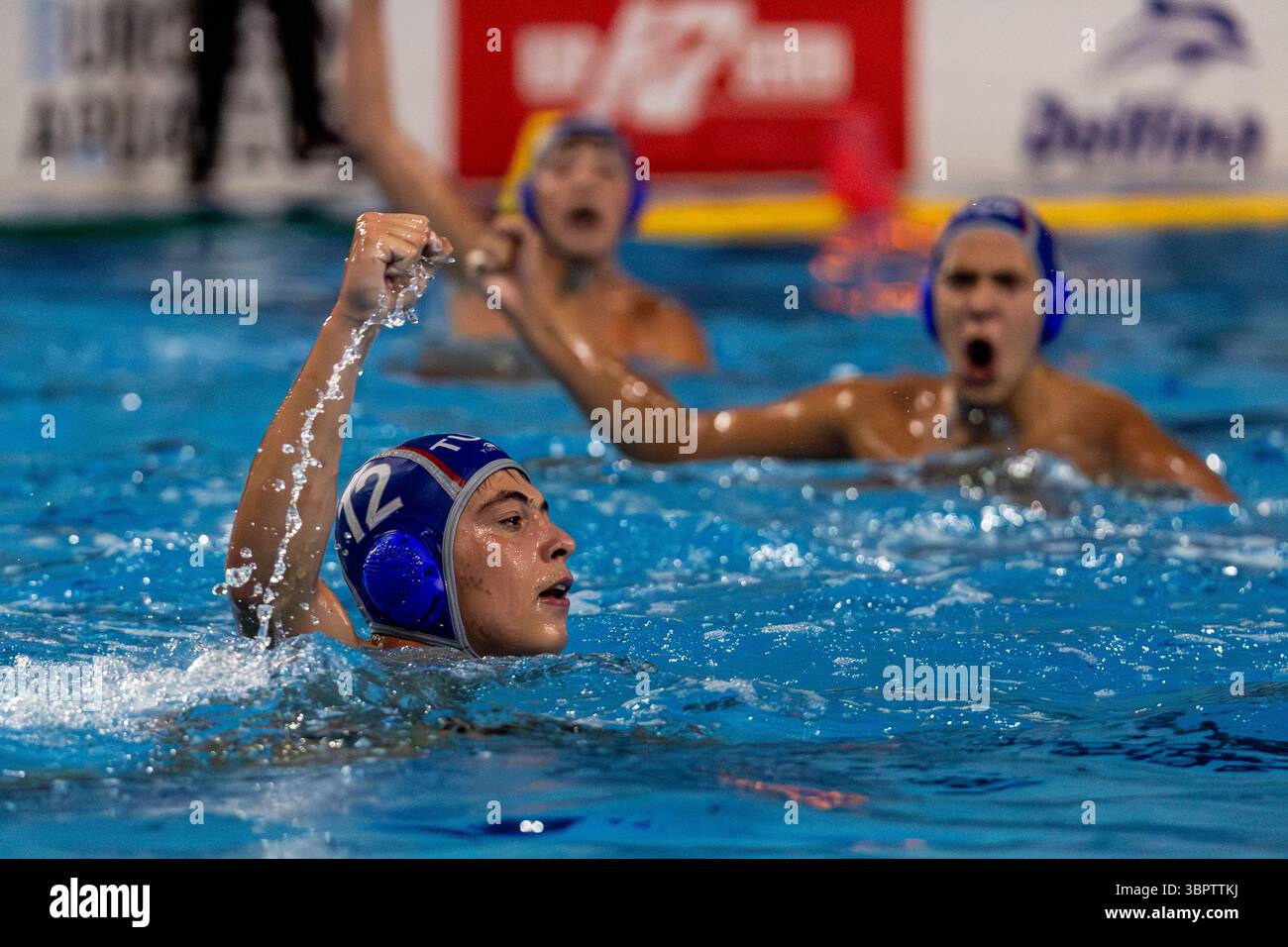 ISTANBUL, TURKEY - JULY 9 , 2025: U16 Men’s European Water Polo ...