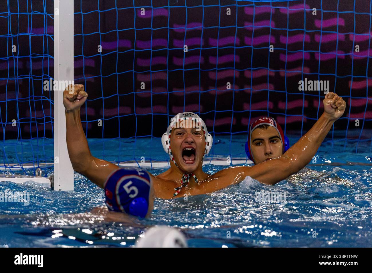 ISTANBUL, TURKEY - JULY 9 , 2025: U16 Men’s European Water Polo ...