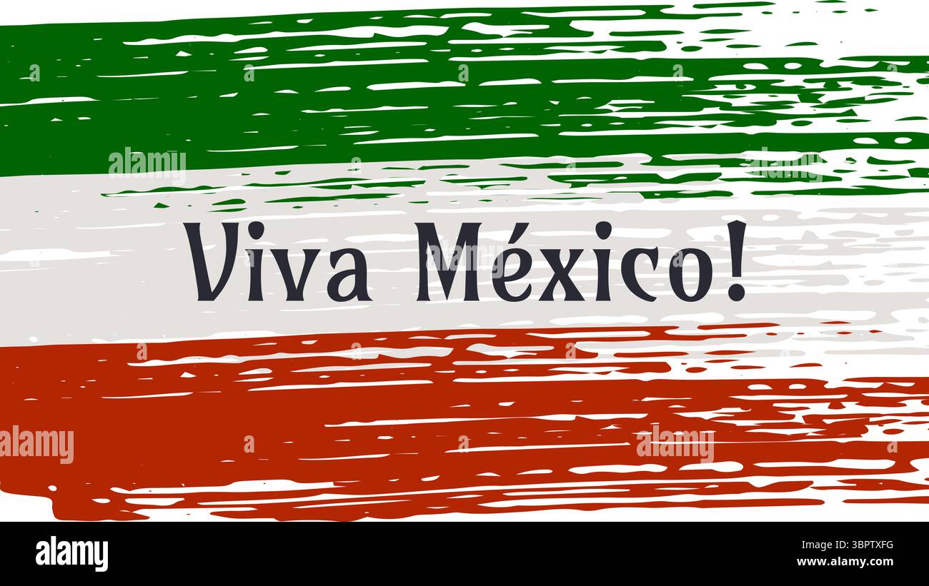 Mexican Independence Day Viva Mexico Fiesta 16th. Design template ...