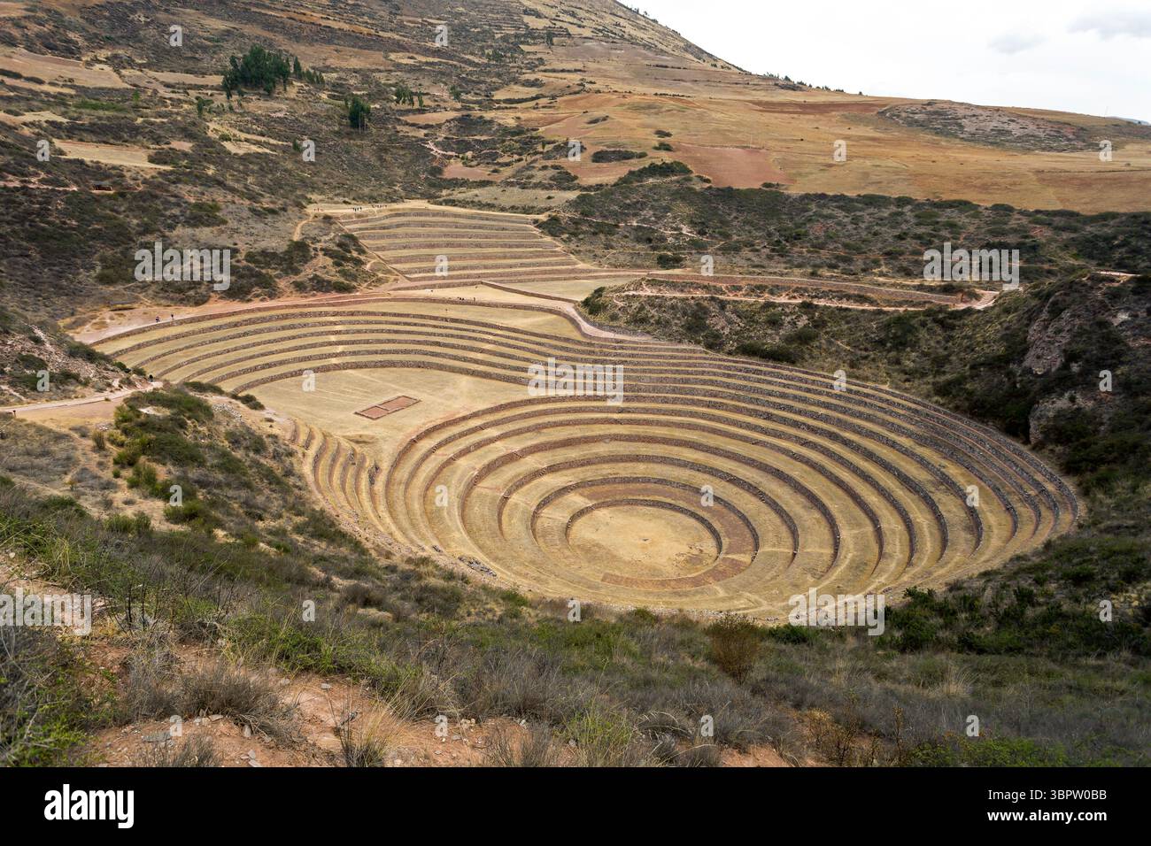 Moray Archaeological Site, Sacred Valley, Cusco, Perú Stock Photo - Alamy